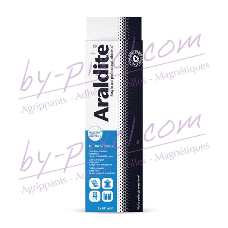 Colle Araldite bi-composant Standard - tubes de 100 ml x2