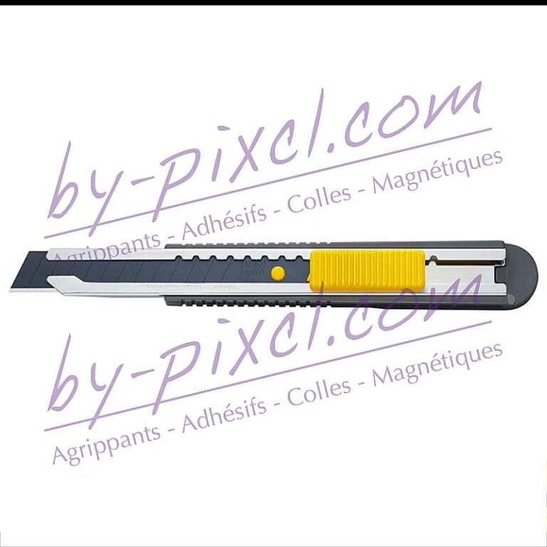 Cutter Olfa 12,5 mm FWP-1 pour papier peint - blocage bouton poussoir - by-pixcl